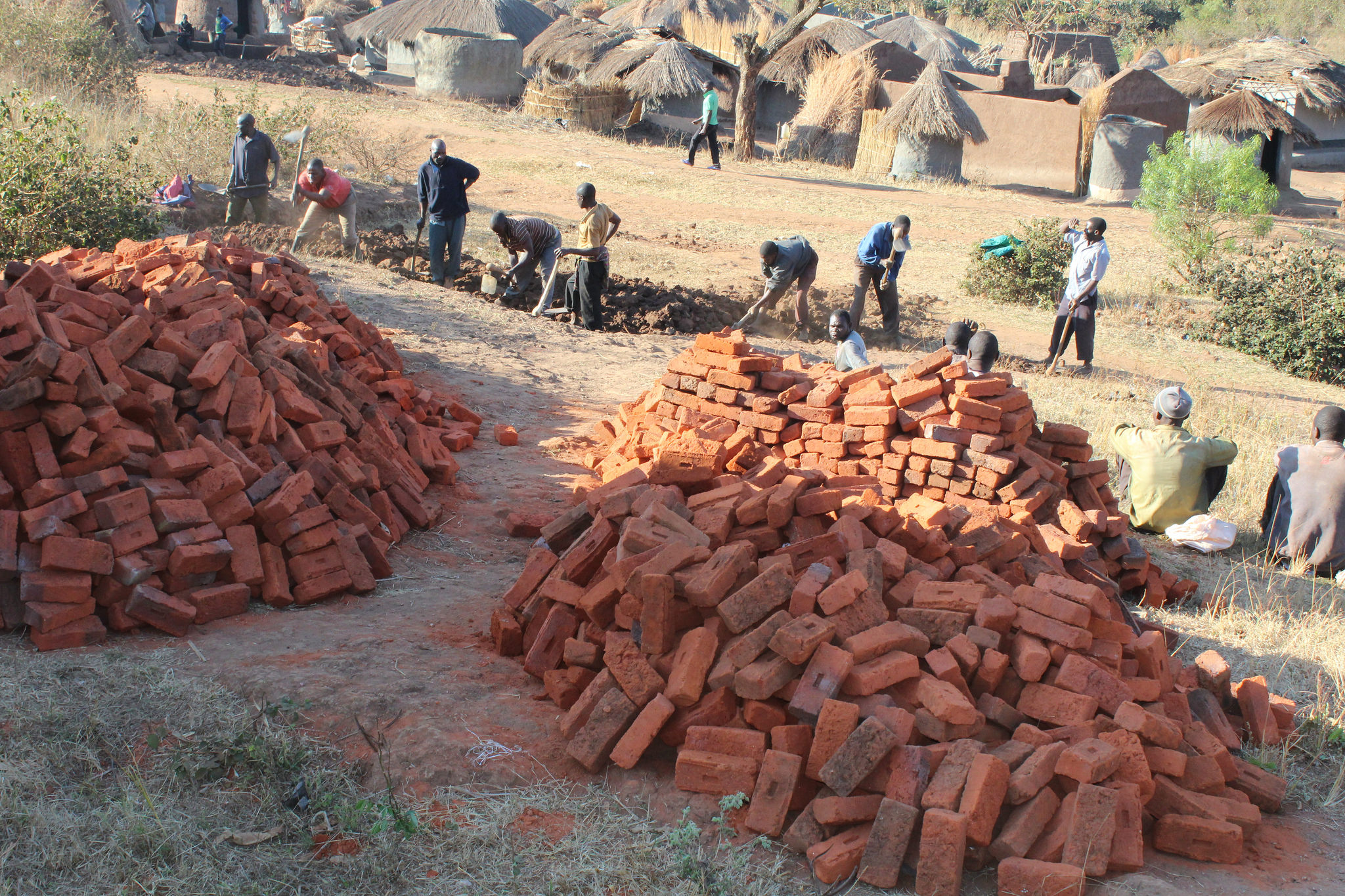 CONSTRUCTION ON JOSEPH PROJECT 1 – Malawi Project