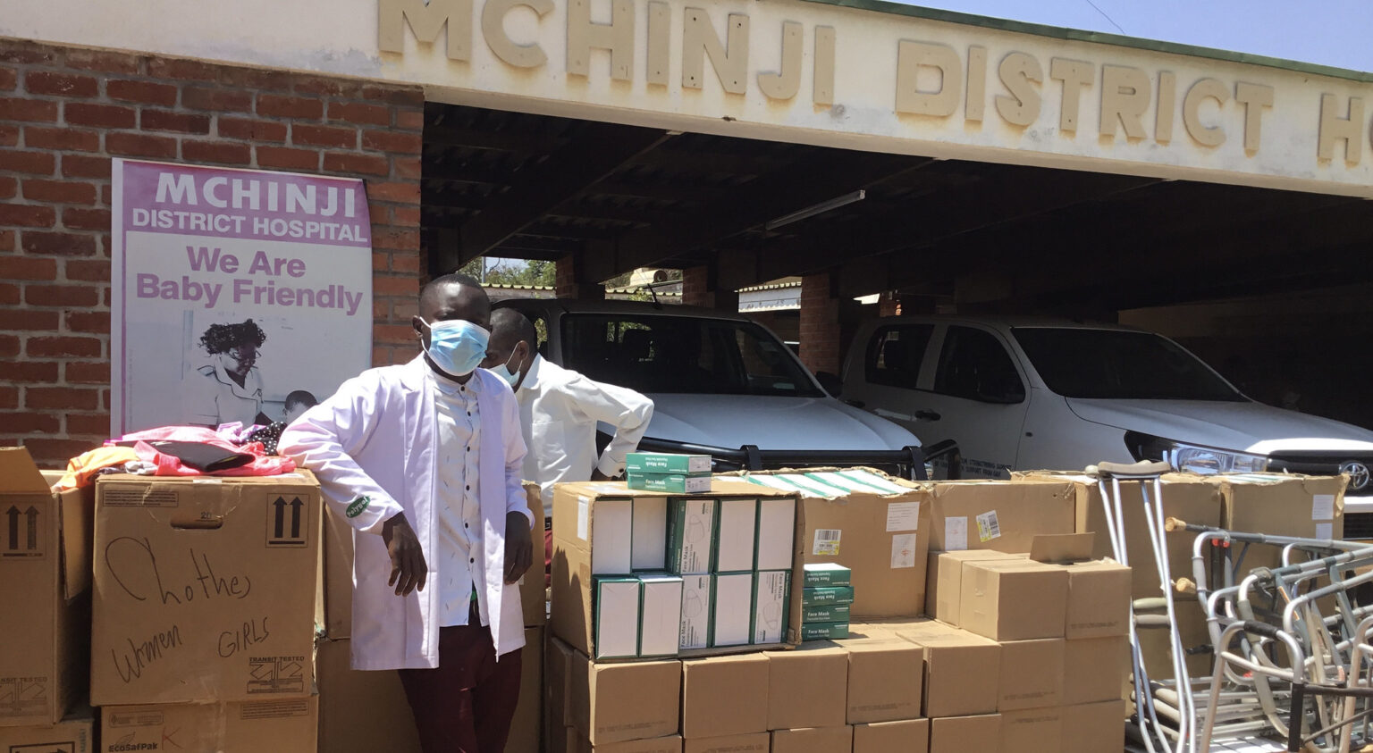 Mask Distribution Takes Center Stage – Malawi Project