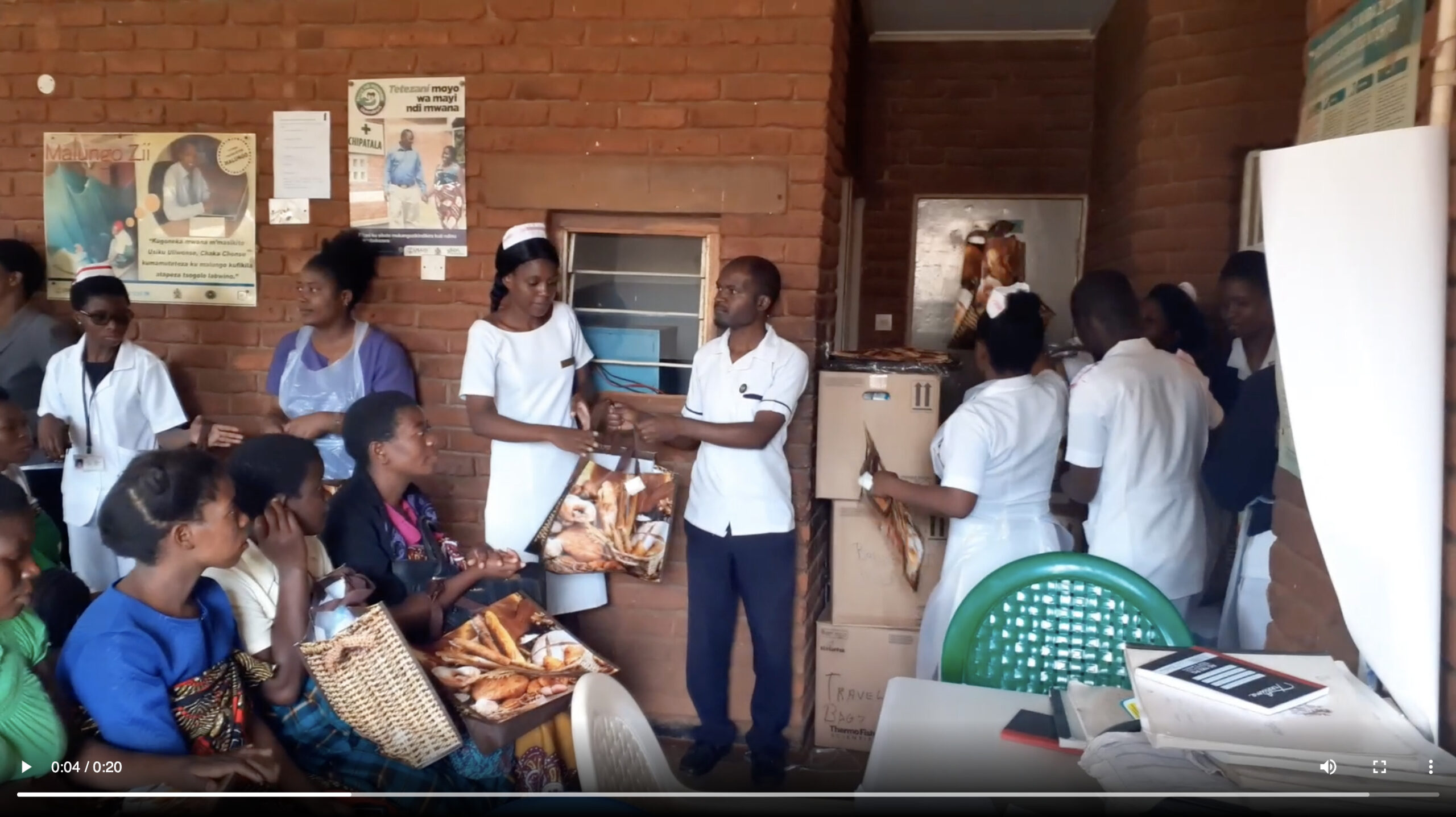 BABY PACKS TO 165 EXPECTANT MOTHERS – Malawi Project